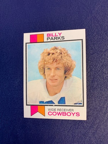 1973 Topps Football #131 Billy Parks RC - Dallas Cowboys Rookie - Sharp ...