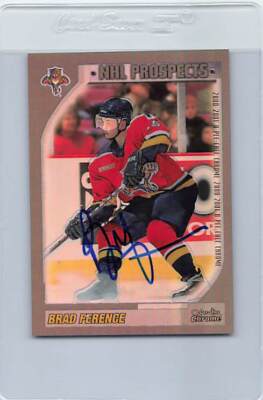 2000/01 OPC Chrome #195 Brad Ference Panthers Signed Auto *G7373 | eBay