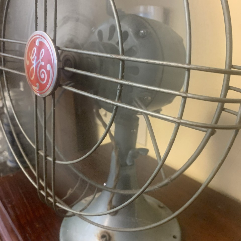 Vintage Antique GE Fan Works As Seen In Pictures. | eBay