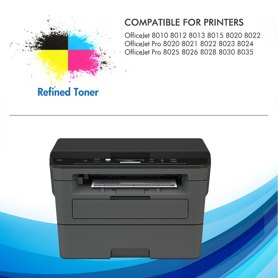 4PK 910XL Ink Cartridges for HP OfficeJet Pro 8015 8025 8020 8035 8028 ...