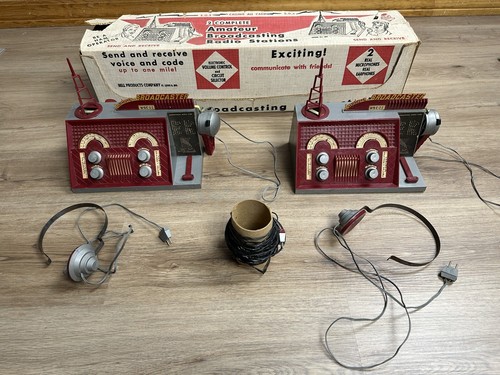 Bell Products 2 Complete Amateur Broadcasting Radio Stations Vintage ...