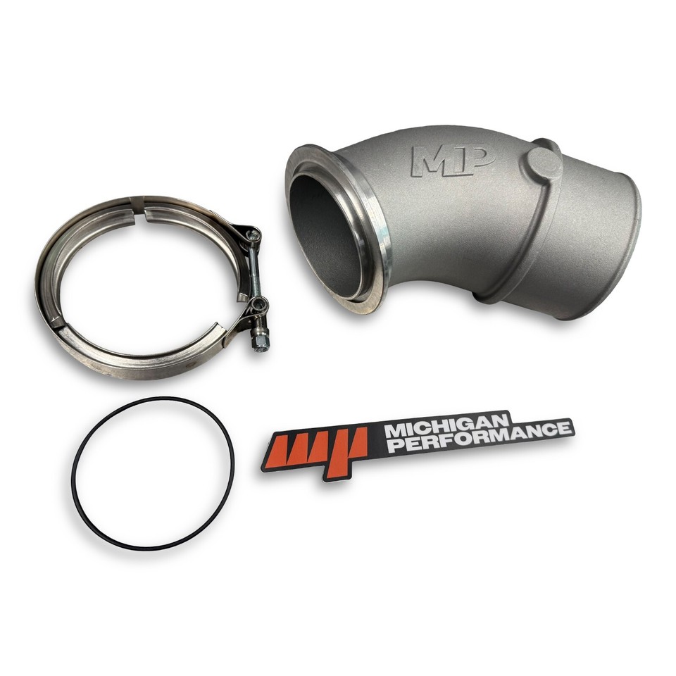 45 DEGREE TURBO ELBOW S400/S410/S430 CAT CUMMINS DETROIT C15 S60 ISX | eBay