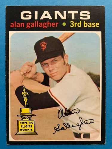 1971 Topps Alan Gallagher Card #224 San Francisco Giants | eBay Australia