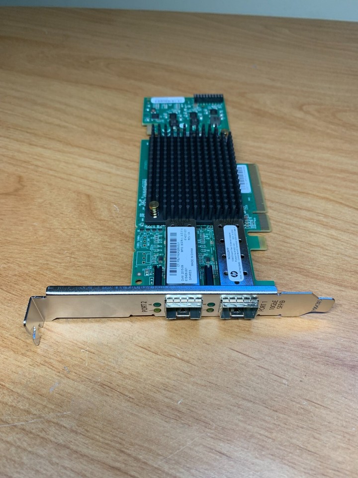 HP NC552SFP DUAL PORT 10Gb SFP+ SERVER ADAPTER PCI-e High Profile | eBay