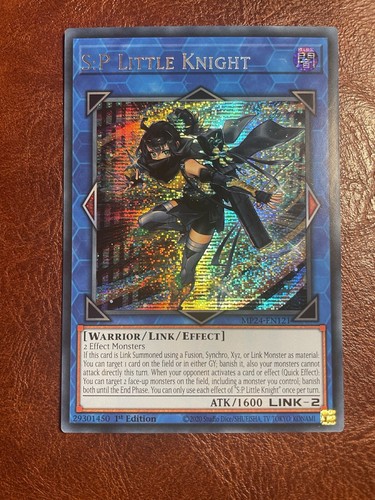 Yugioh MP24-EN121 S:P Little Knight Prismatic Secret Rare 1st Édition ...