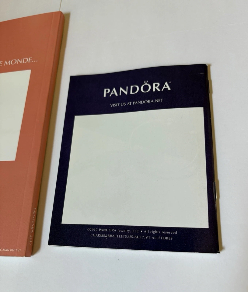 PANDORA | 2017-2017 BRACELETS CHARMS 1-Lg/FRENCH 1-Mini/ENGLISH VERSION ...