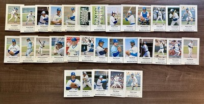 1985 Milwaukee Brewers Baraboo Police Department Card Lot 30+ Yount ...