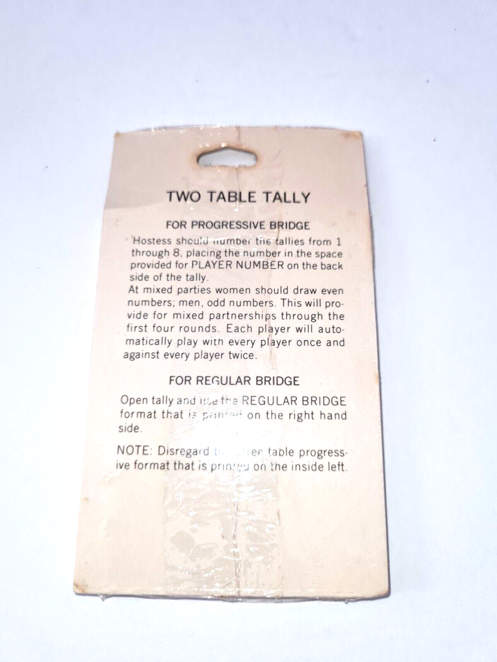 Vintage Hallmark Bridge Tallies 2 table St. Patrick's Day Dog Clover | eBay