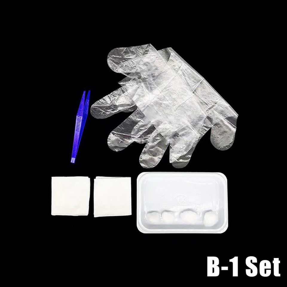 1 SET sterile disposable dressing change kit debridement suture wound ...