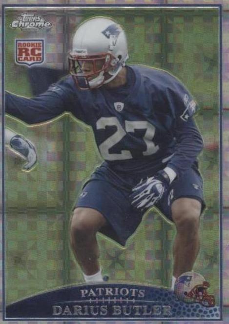 2009 Topps Chrome - Darius Butler #TC132 X-Fractor (RC) for sale online ...