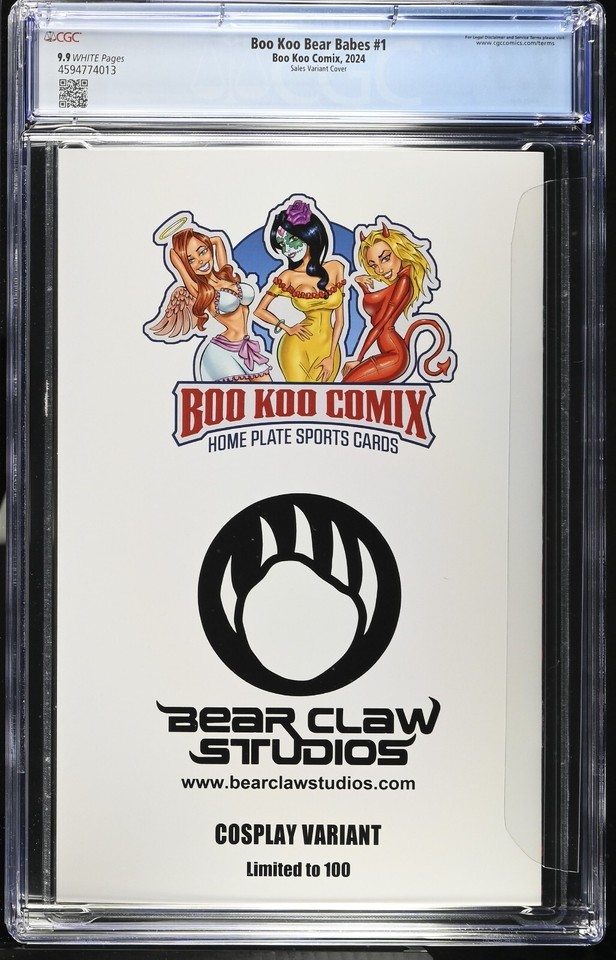 Bruna Sales Boo Koo Bear Snow White Cosplay VIRGIN Chase Cvr Var /100 ...