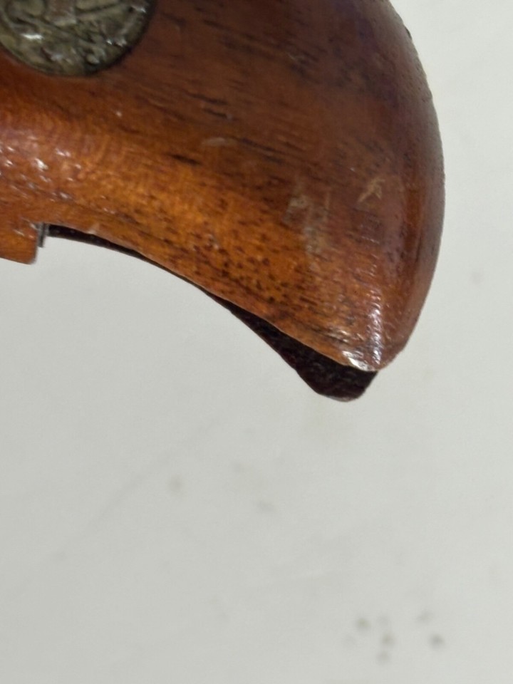 Smith & Wesson Factory K Frame Magna Square Butt Wood Grips Silver ...