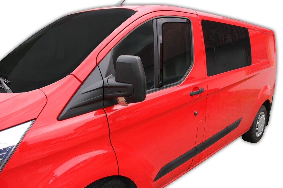 Deflectors In-Channel Vent Window Visor For Ford Transit 2014-2023 Rain ...