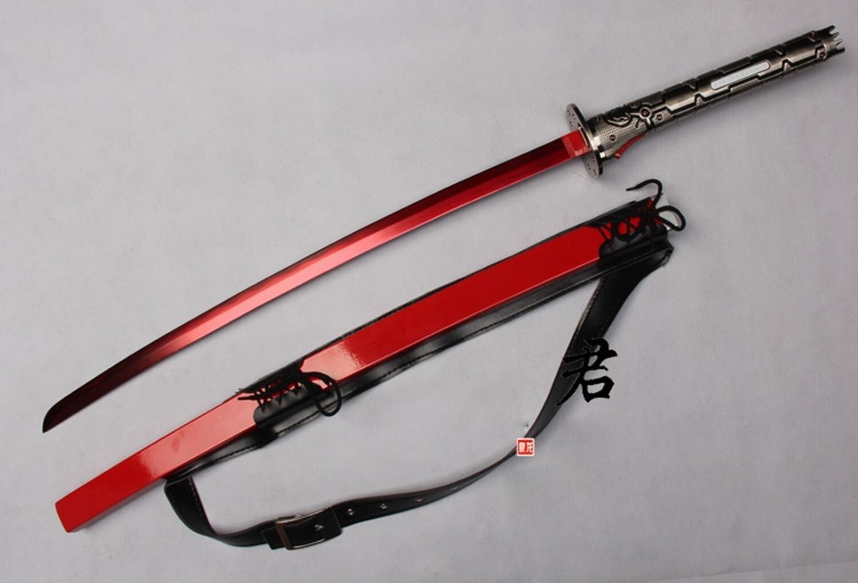 S0427 GAME METAL GEAR RISING REVENGEANCE MURASAMA HIGH FREQUENCE RED ...