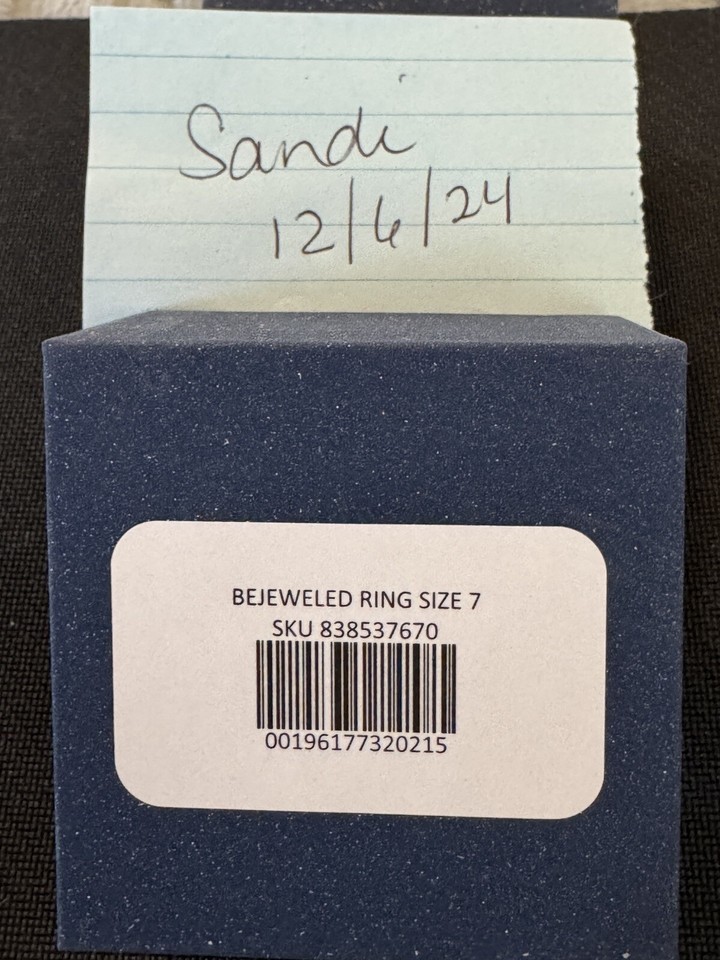 Taylor Swift Midnights Bejeweled Ring - Size 7 - NIB | eBay