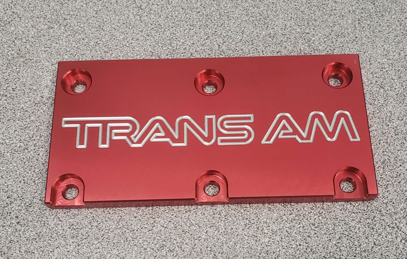 Tpi Lt1 Throttle Body Cover Plate Pontiac Firebird Trans Am GTA Red | eBay