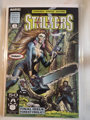 Stalkers #12 1991 MARVEL COMIC BOOK 8.0-8.5 AVG V32-60 | eBay