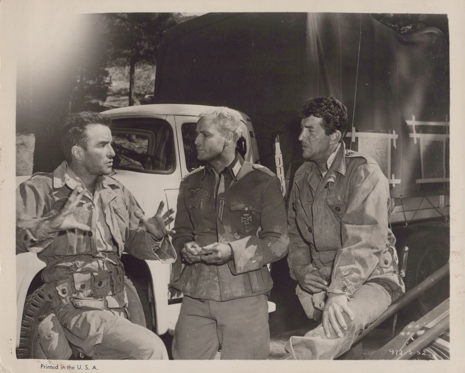 Marlon Brando + Montgomery Clift + Dean Martin (1958) 🎬⭐ Vintage Photo ...