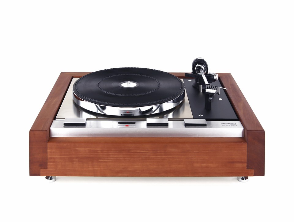 Revised TD 125 MKII Turntable Walnut High Gloss Finish | eBay UK