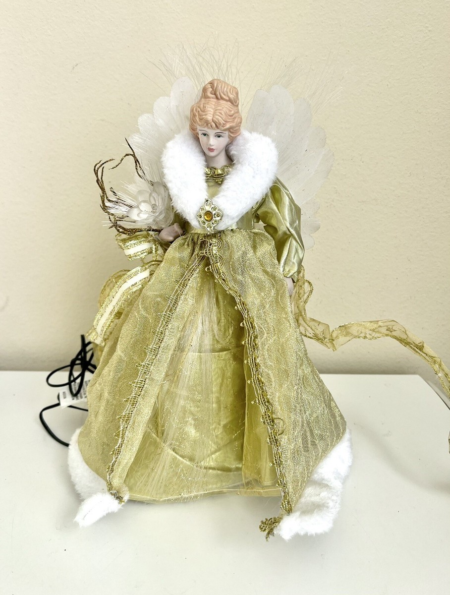 Christmas Tree Topper Angel Wings Mr. Christmas Animated Christmas