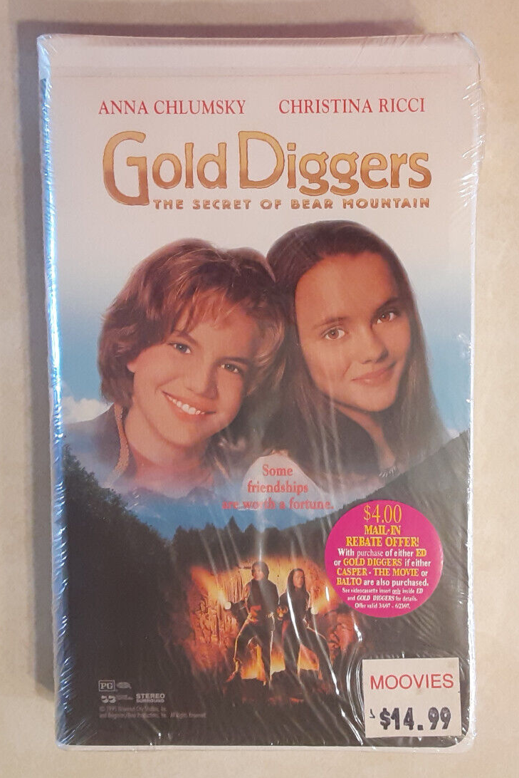Gold Diggers - The Secret of Bear Mountain (VHS, 1997, Clam Shell) for ...