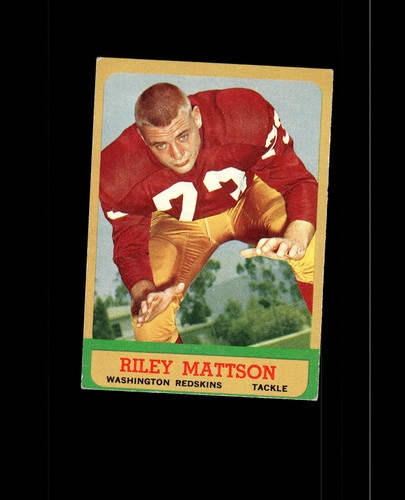 1963 Topps 164 Riley Mattson SP RC VG #D1,436823 | eBay
