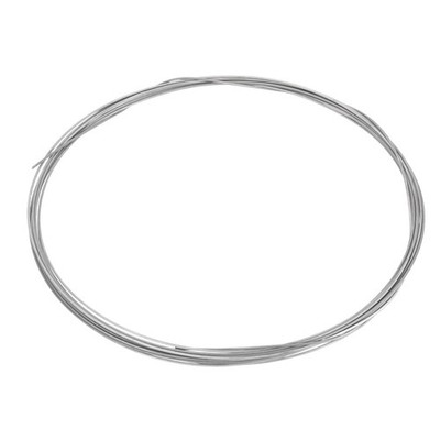 Titanium Wire, 16 Feet x 1mm 18 Gauge TA1 Titanium Soft Wire, Silver ...