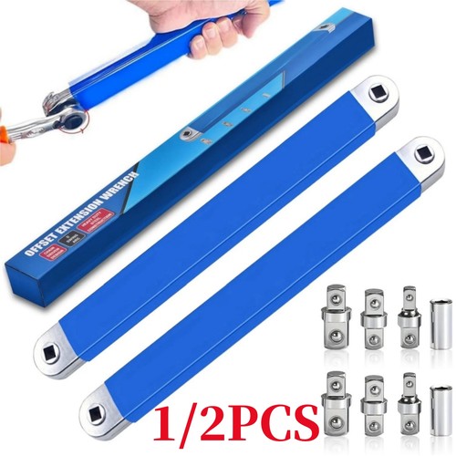 Impact Ready Offset Extension Wrench Set with 1/2 1/4 3/8 Drive for ...
