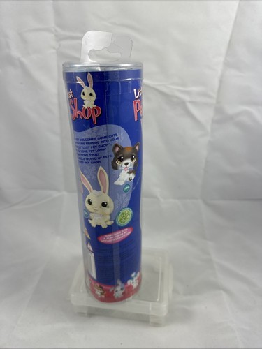 2006 LPS Wintertime Pals Husky #174 Rabbit with 2 Eared Hat#178 Mouse ...