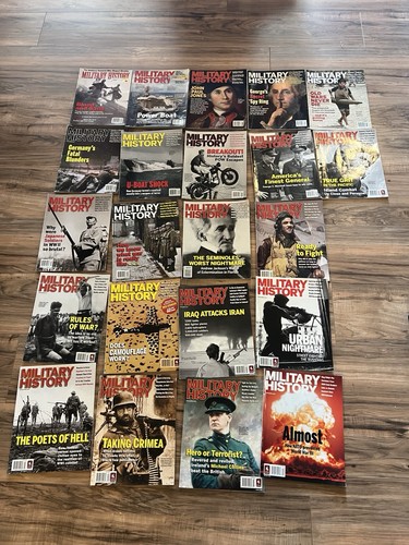 Lot of 23 MILITARY HISTORY Magazines Back Issues 2006-2015 No ...