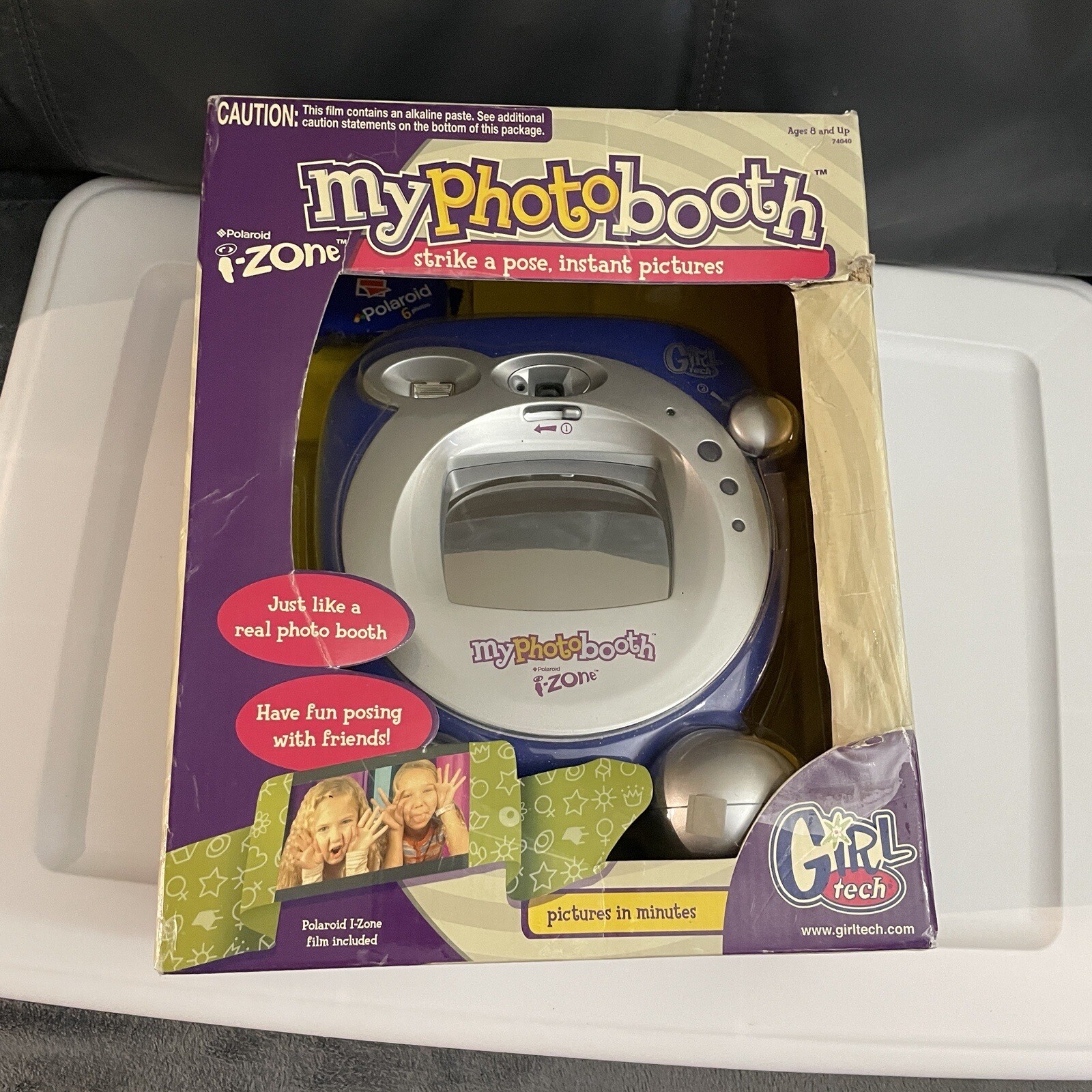 ARCADE1UP WF Tastemakers Polaroid at-Home Instant Photo Booth - White ...