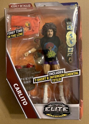 WWE Mattel Custom Carlito Action Figure with Custom Packaging and Bonus ...