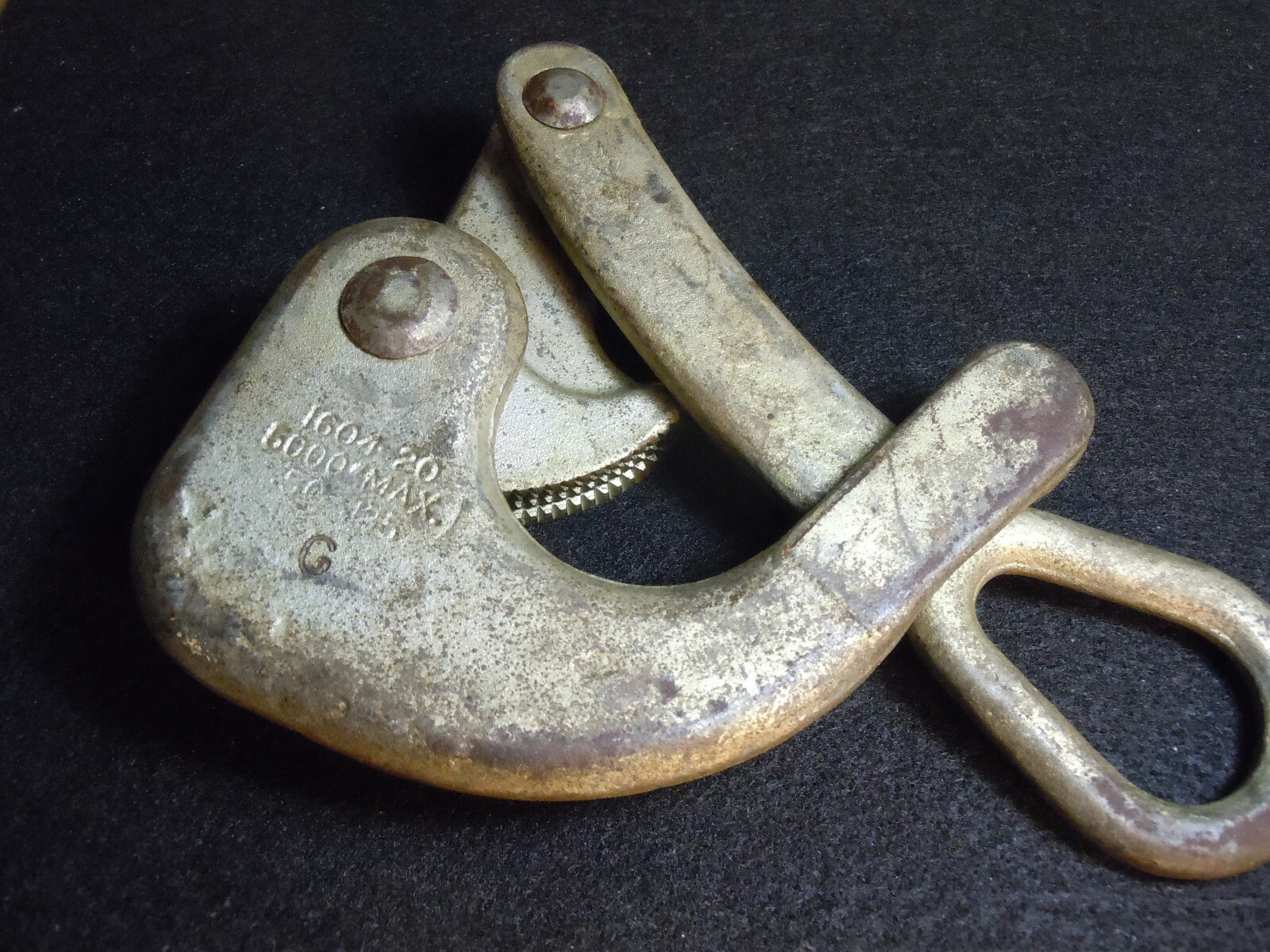 Vintage Heavy Metal Grabbing Lever Jawed Tool 5000 Pound USA As ...