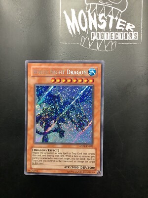 YUGIOH WHITE NIGHT DRAGON SECRET RARE ANPR-EN092 | eBay
