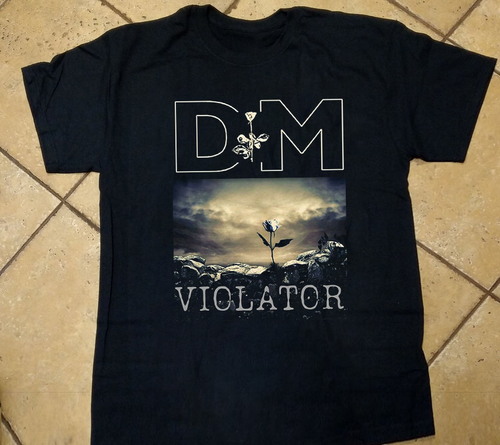 Depeche Mode Band Violator Album Unisex Cotton T-Shirt All Size AL775 ...