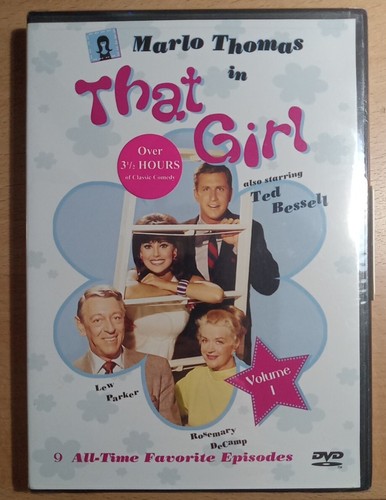 That Girl Volume 1 DVD Marlo Thomas Ted Bessell Factory Sealed Free ...