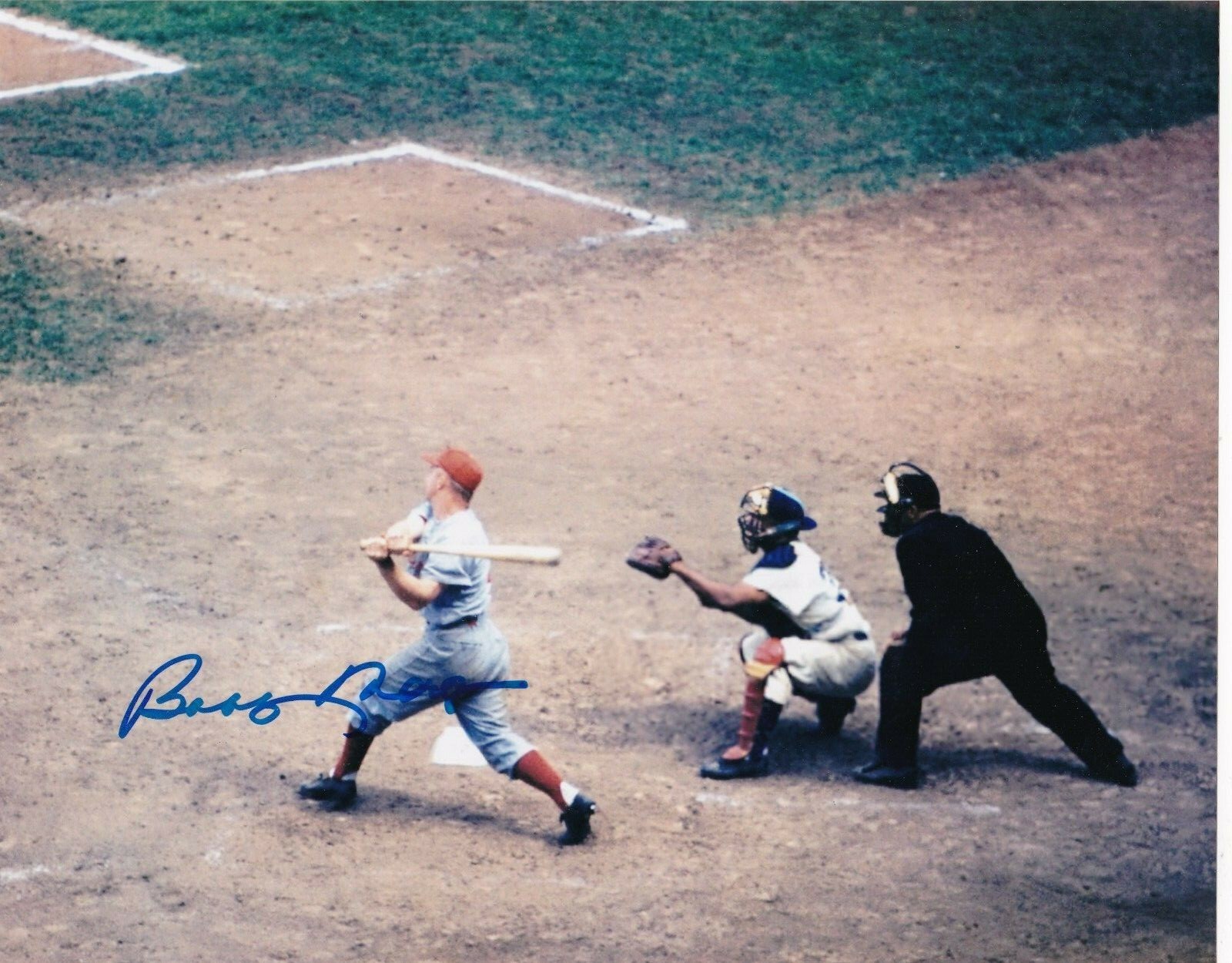 BOBBY MORGAN PHILADELPHIA PHILLIES ACTION SIGNED 8x10 | eBay
