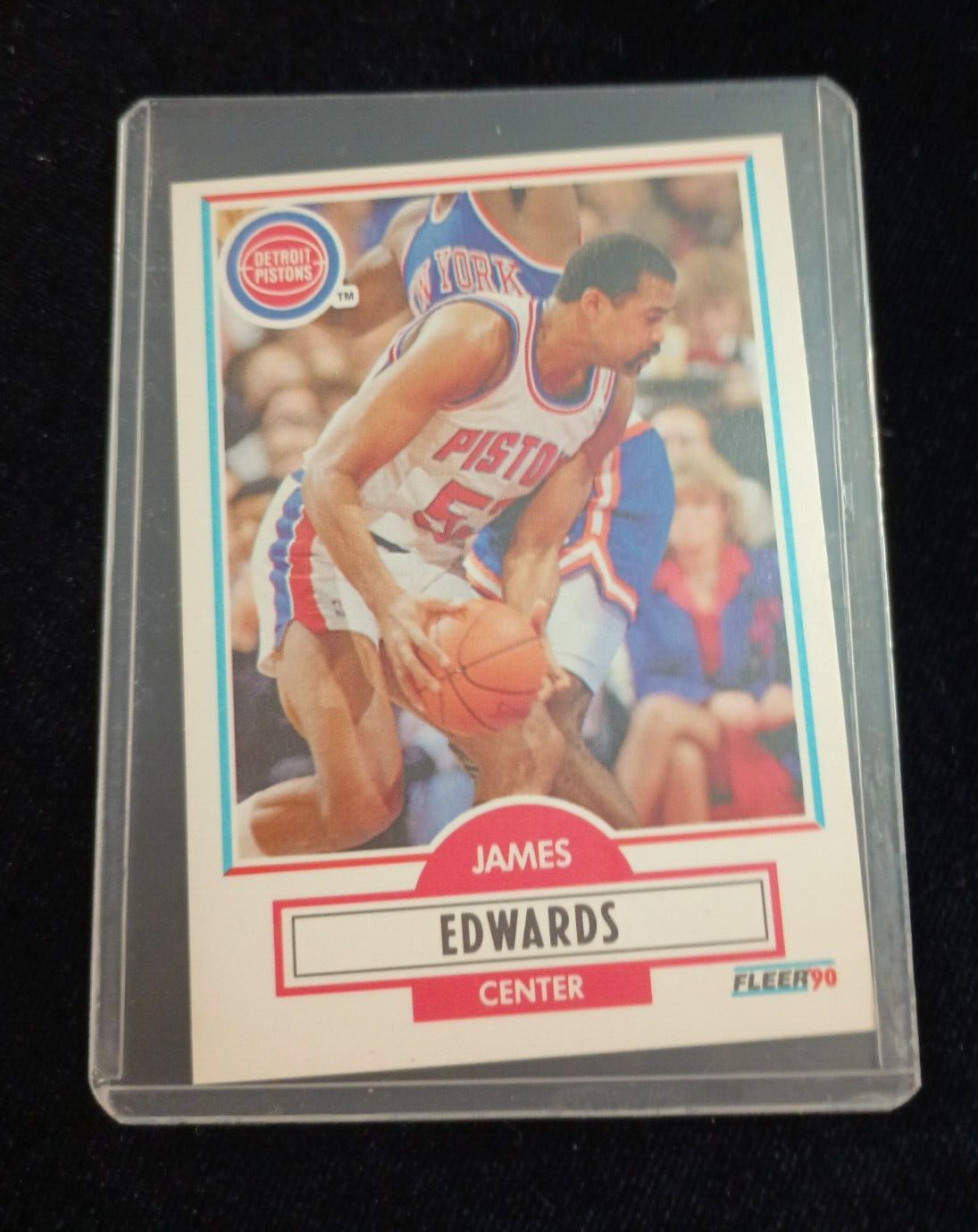 1990 James Edwards Detroit Pistons Card | eBay