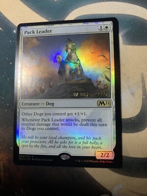 1x PACK LEADER - Foil Prerelease - NM - CORE SET 2021 - MTG Card Magic ...