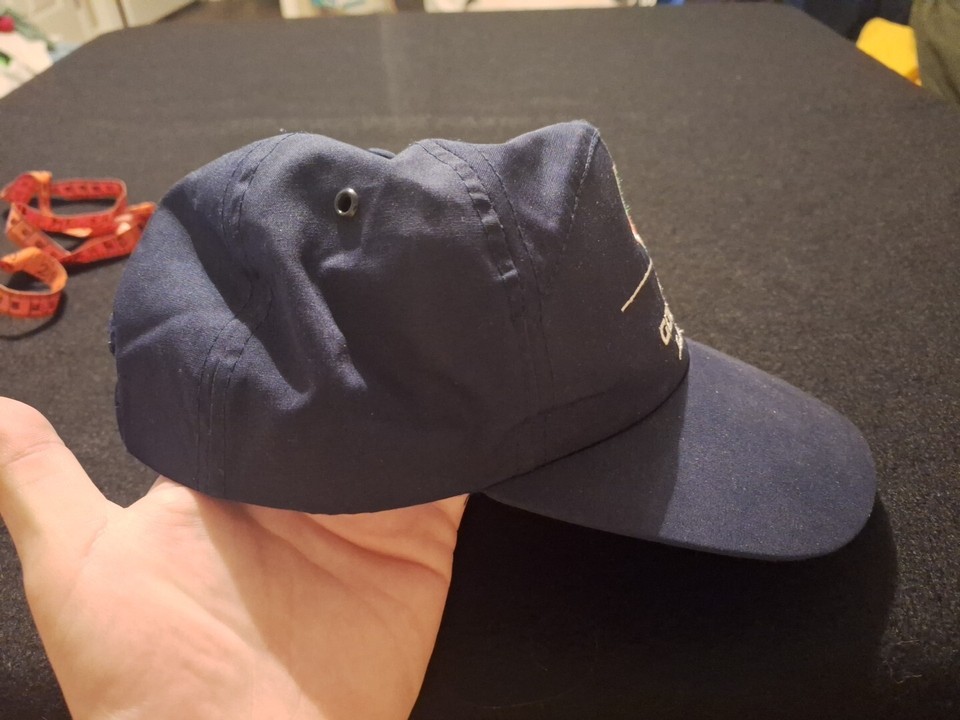 TAG Heuer Original Logo Embroider Navy Cotton Baseball Cap Adjustable ...