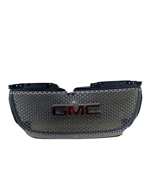 2007-2014 GMC Yukon Denali Upper Bumper Grille Chrome W/ Emblem ...
