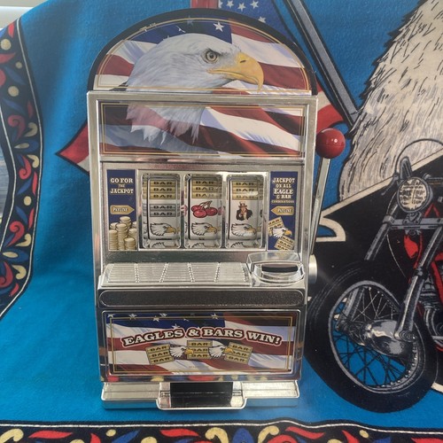 John N. Hansen Eagle Slot Machine And Bank Works Great Read Description ...