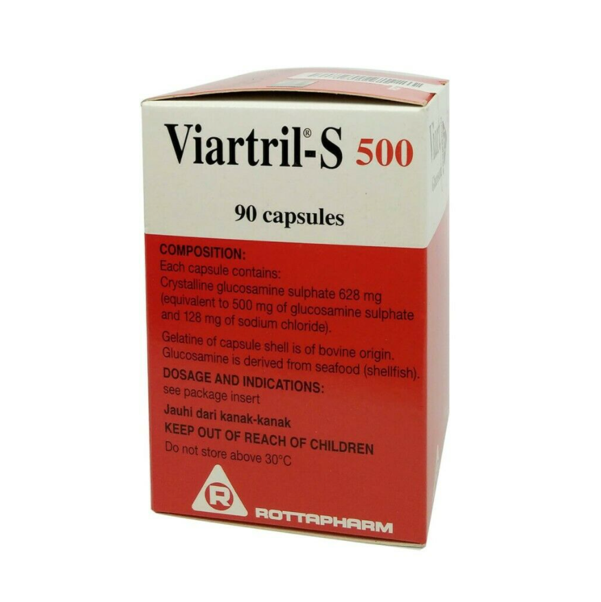 2 X Viartril-s 500mg for Joint Pain 90 Capsules for sale online | eBay