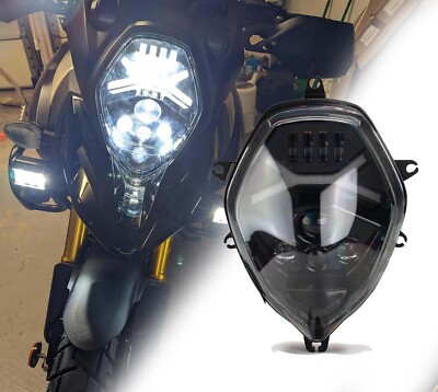 LED Headlamp with DRL HI/LO Beam Lights for Suzuki V-strom 650 1000 ...