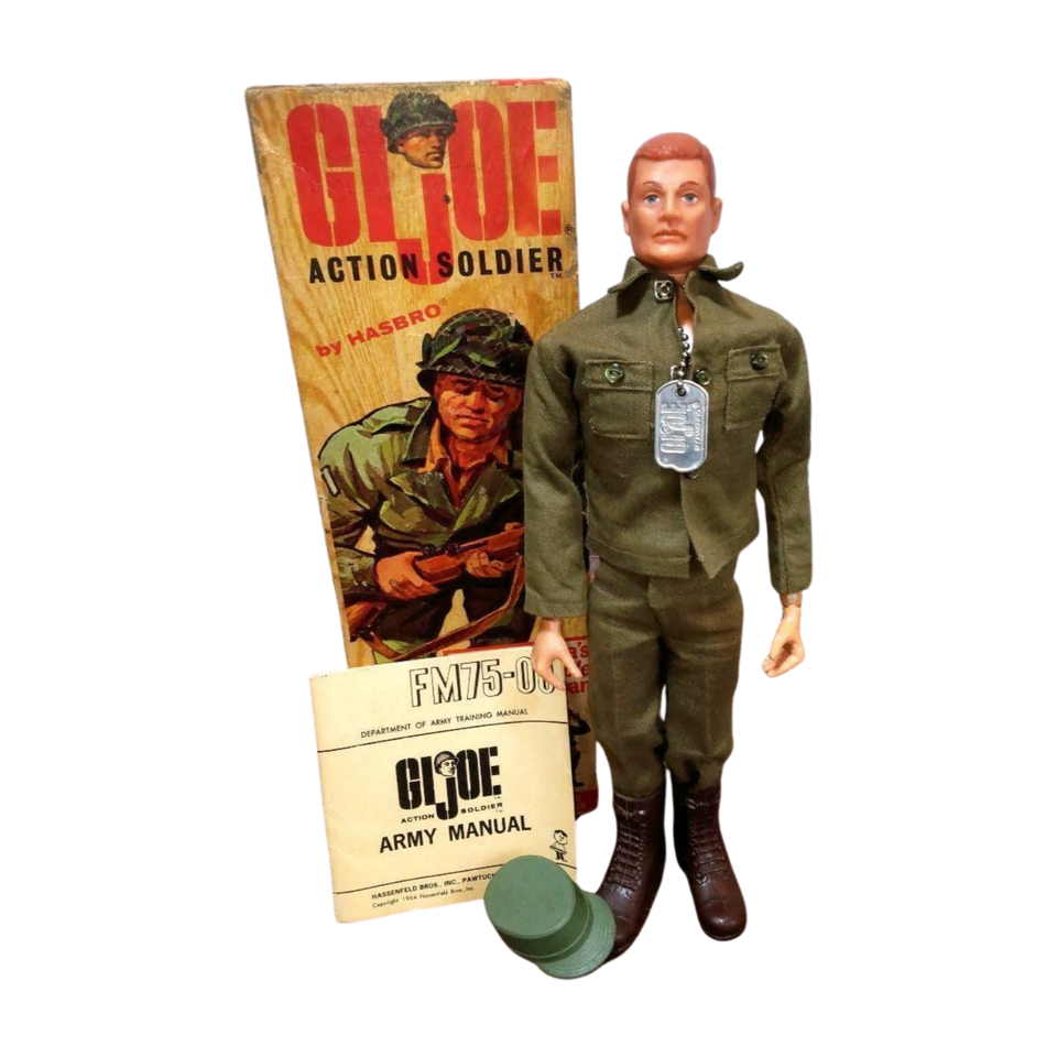 HASBRO GI JOE Action Soldier America's Movable Fighting Man 60s Vintage ...