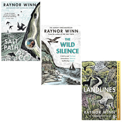 The Salt Path, The Wild Silence, Landlines 3 Book Set Collection by ...