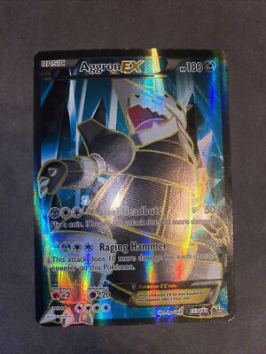 Aggron EX (153 Full Art) 153/160 XY-Primal Clash Holo | eBay