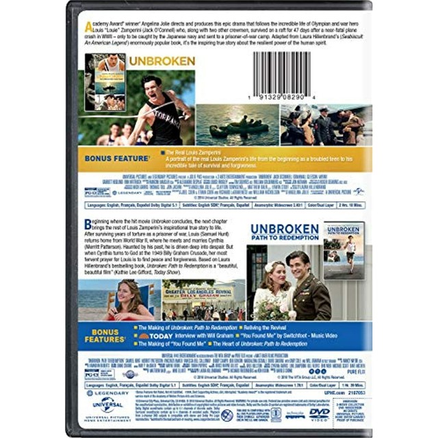 Unbroken: 2-Movie Collection (DVD) for sale online | eBay