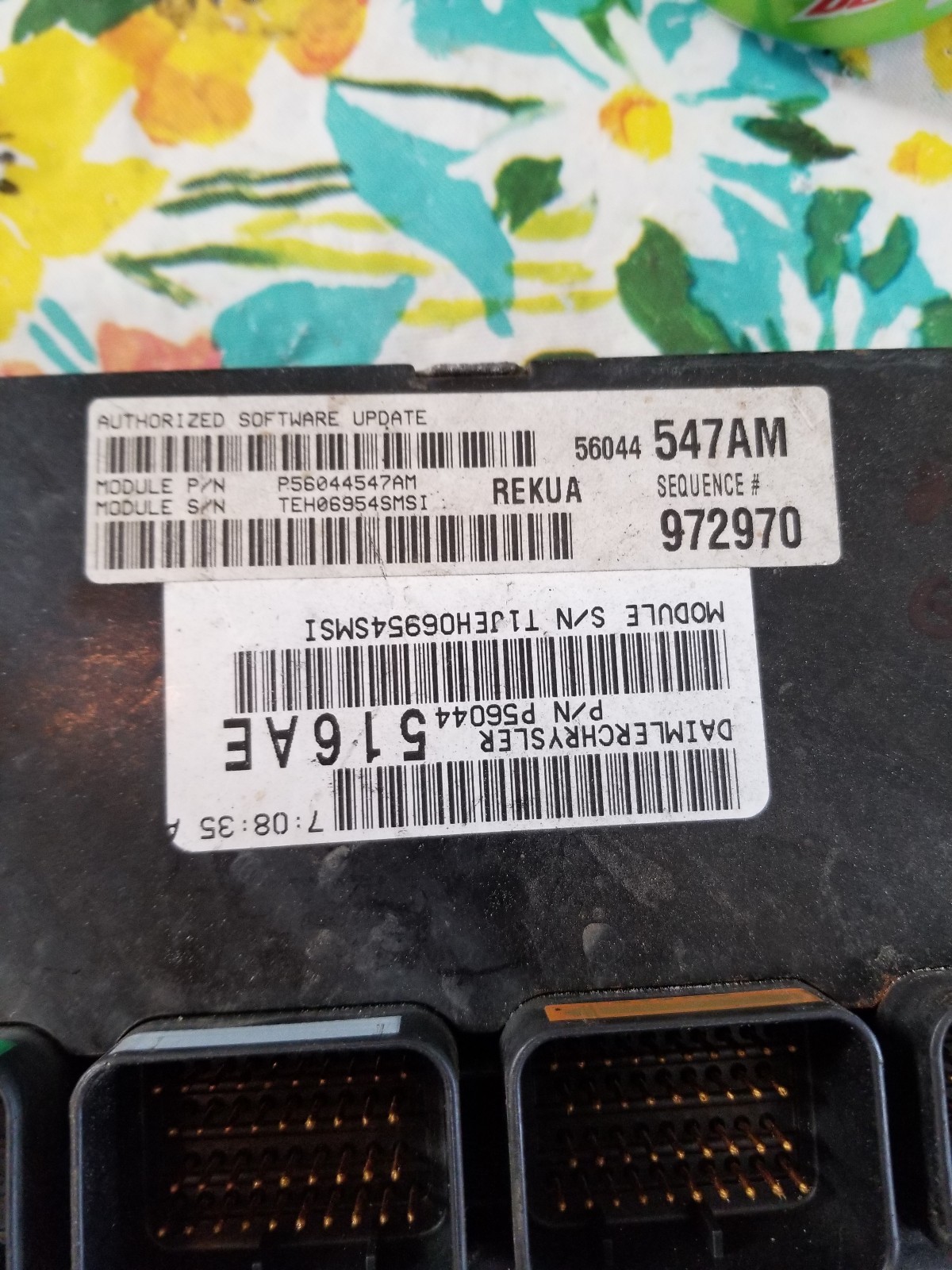 2005 JEEP GRAND CHEROKEE ECU ECM PCU engine computer P/N: 56044547AM | eBay