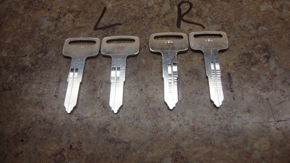 SUZUKI ATV KEY BLANKS LT 50 80 125 185 230 230R LTF 230 250 LT250 Quad ...